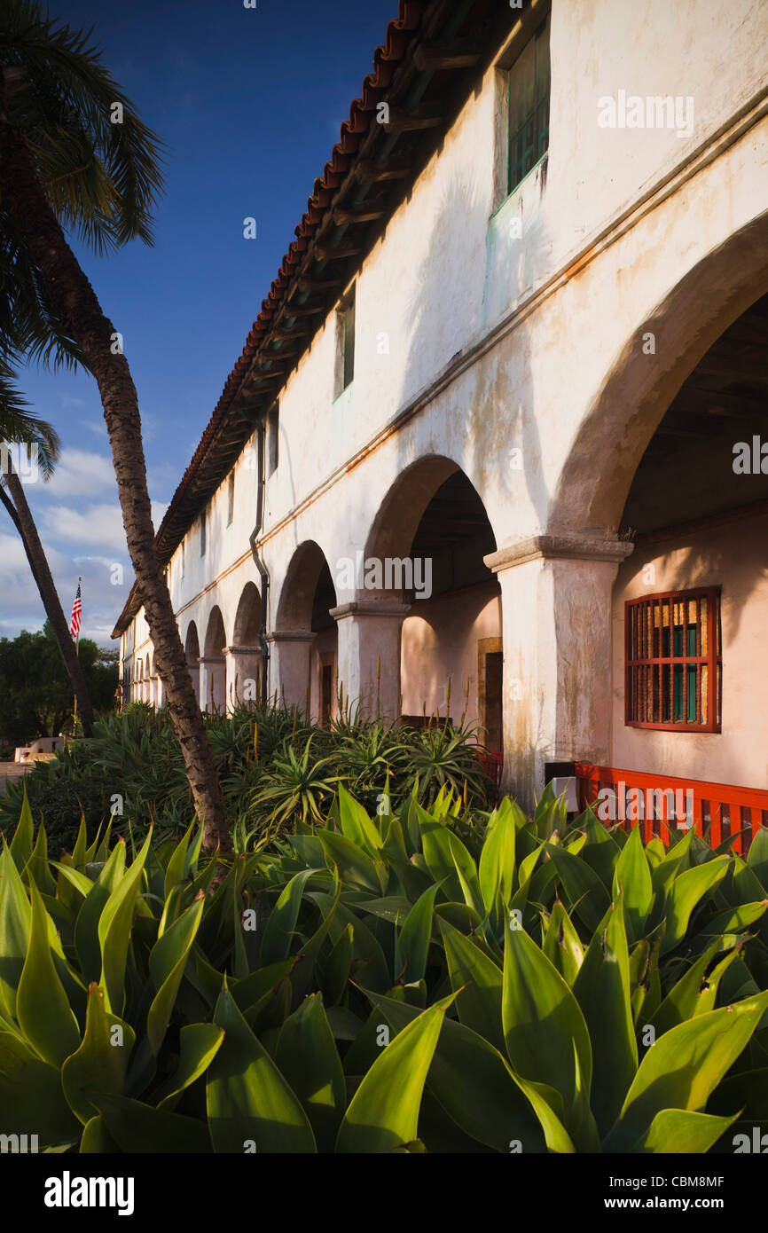 USA, California, Southern California, Santa Barbara, Mission Santa ...