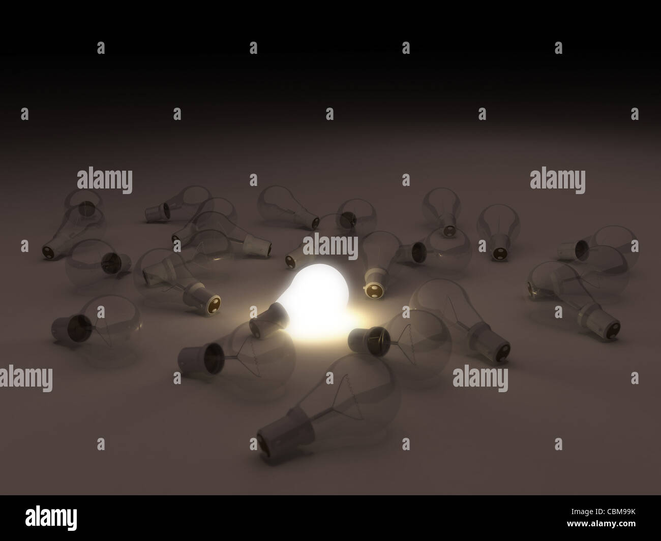 One filament bulb broken hi-res stock photography and images - Alamy