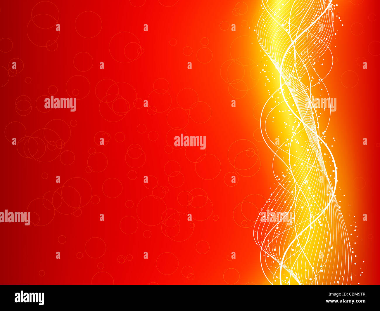 Abstract brightly coloured background with flowing lines Stock Photo ...