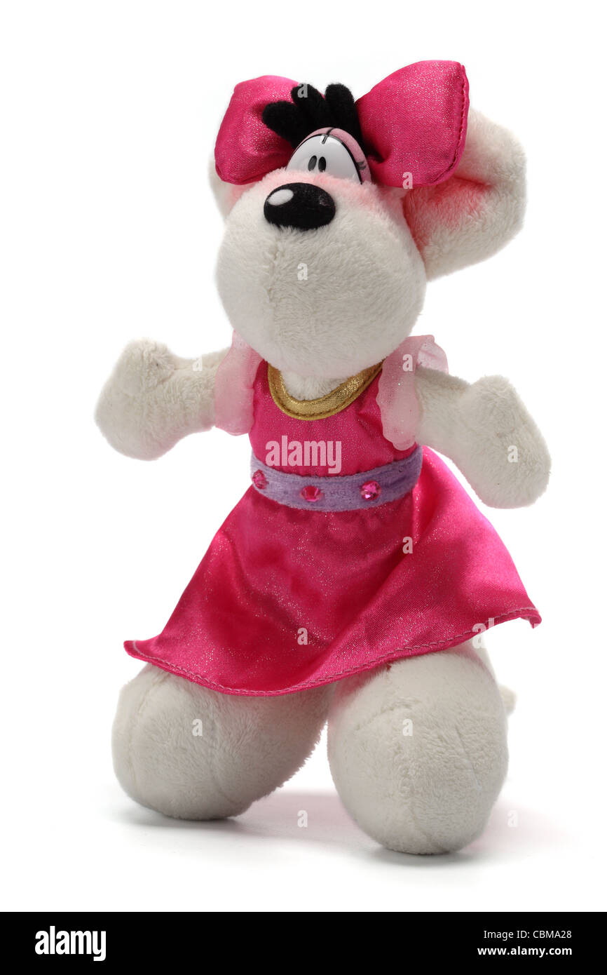 pink mouse stuffed soft toy Stock Photo - Alamy