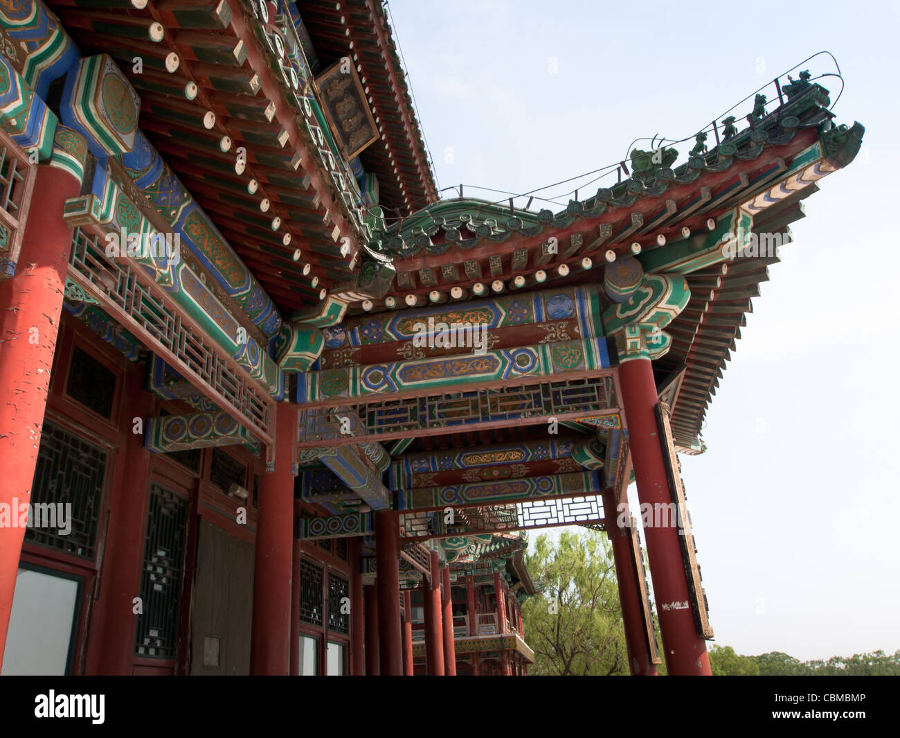 Temple in Summer Palace in Beijing, China Stock Photo - Alamy