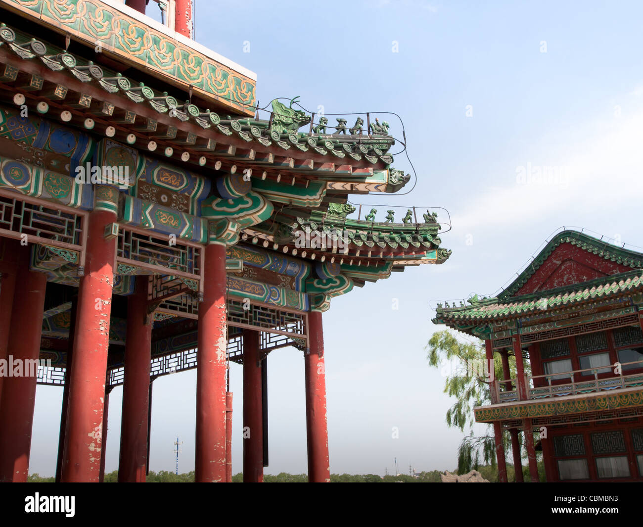 Temple in Summer Palace in Beijing, China Stock Photo - Alamy