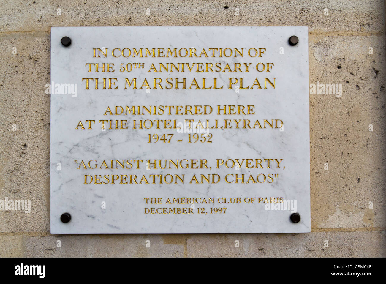 Marshall plan hi-res stock photography and images - Alamy