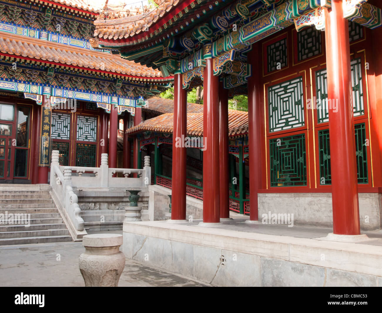 Temple in Summer Palace in Beijing, China Stock Photo - Alamy