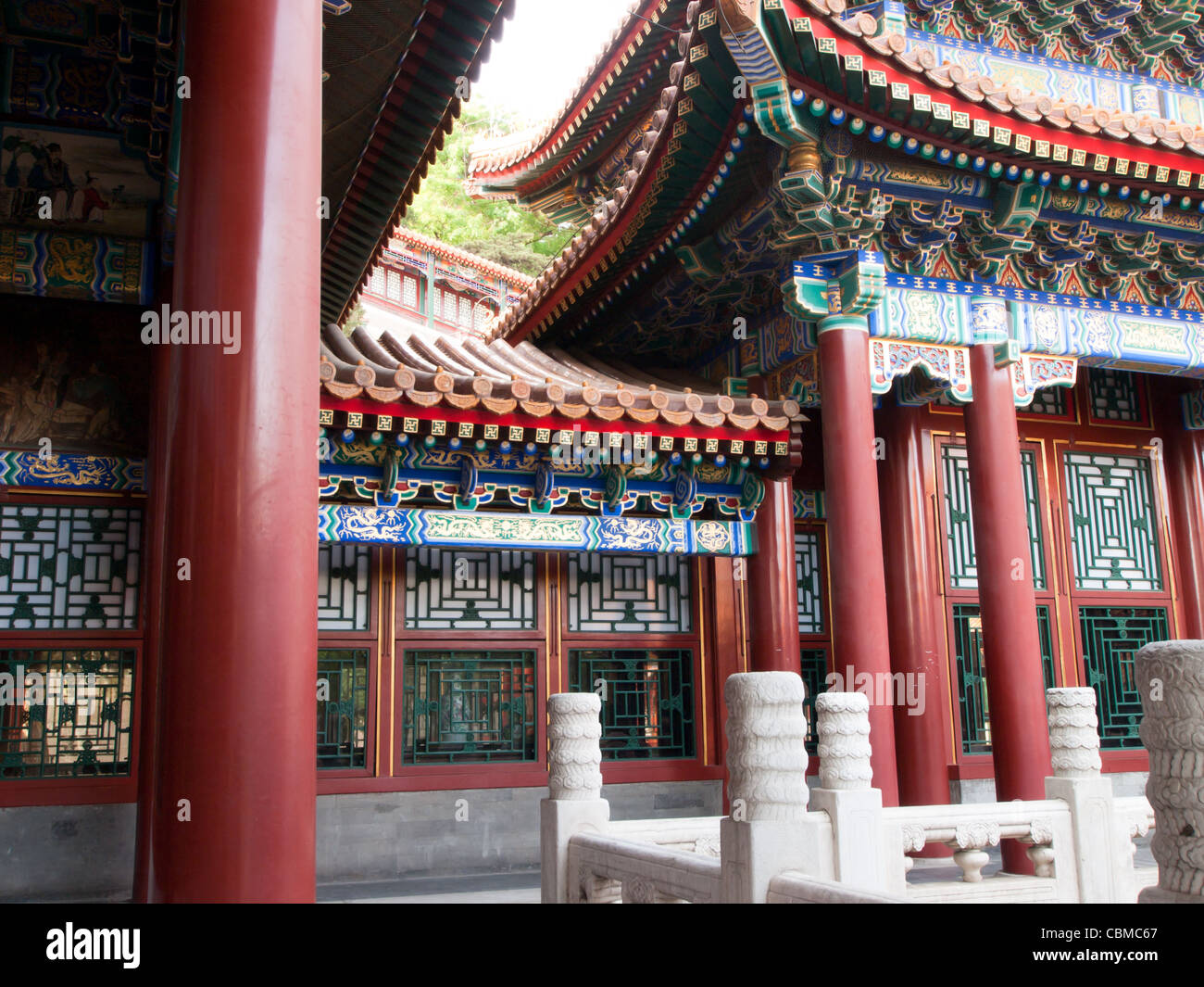Temple in Summer Palace in Beijing, China Stock Photo - Alamy