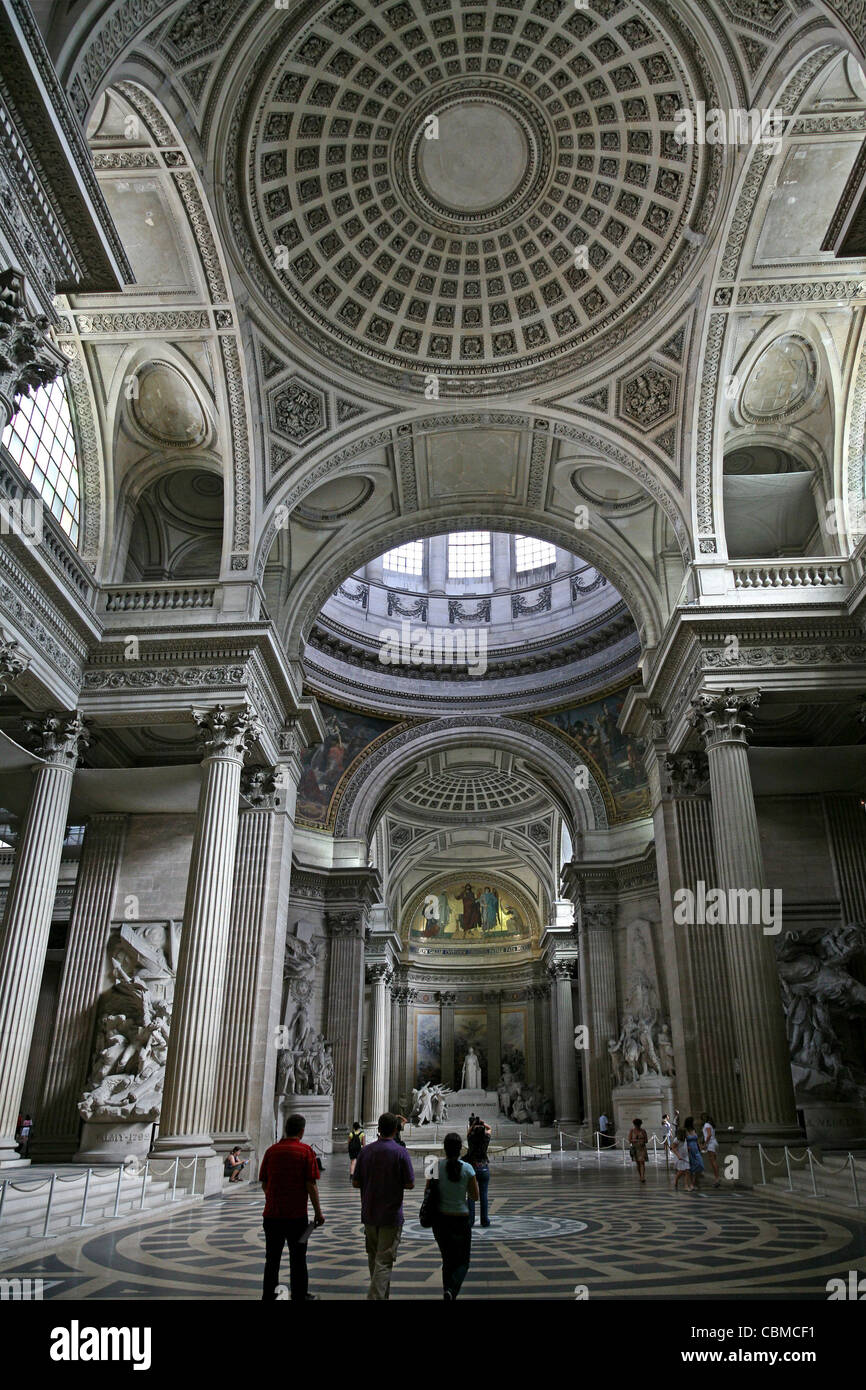 Pantheon paris interior hi-res stock photography and images - Alamy