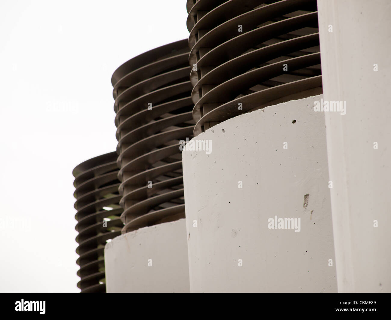 Large vent pipes Stock Photo - Alamy