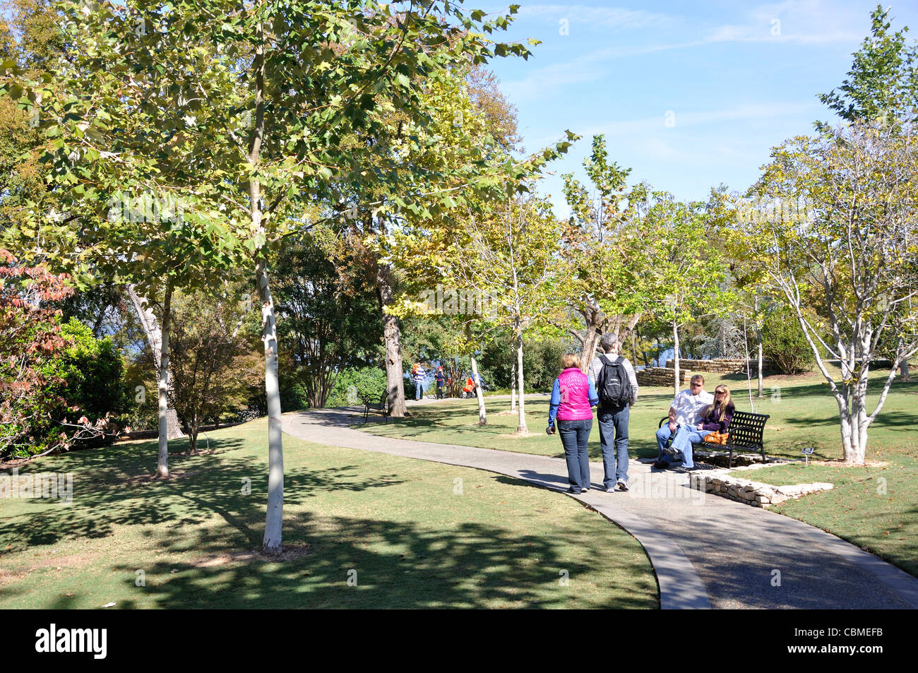 Dallas Arboretum, Texas, USA Stock Photo - Alamy