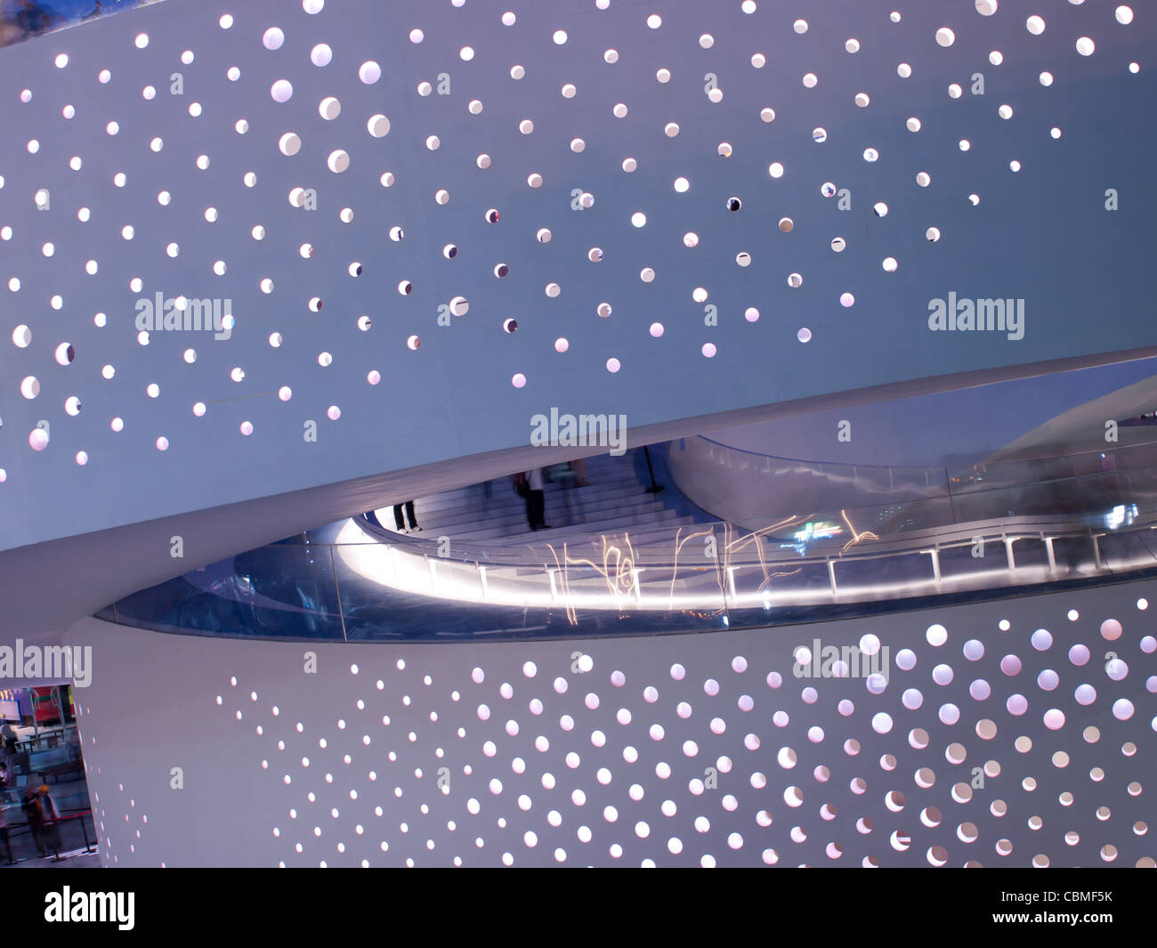 Exterior of the Denmark Pavilion at the EXPO 2010 Shanghai, China Stock ...