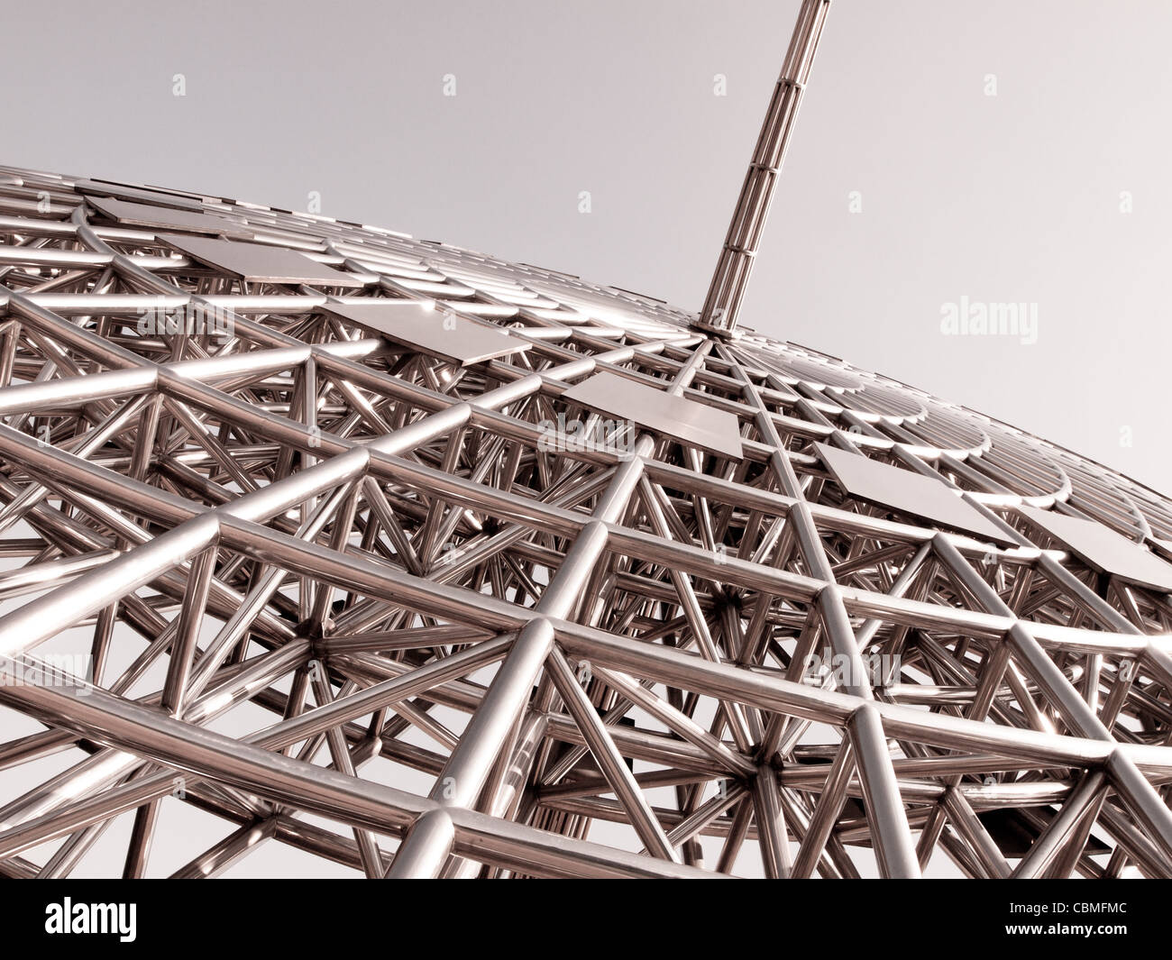 Contemporary sundial sculpture in Shanghai, China Stock Photo - Alamy