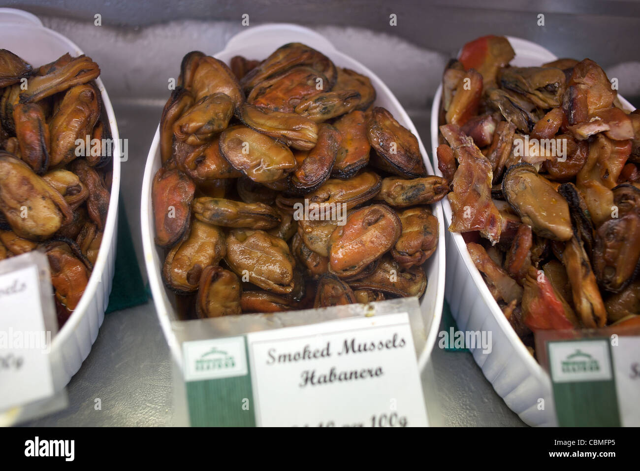 Smoked mussels for sale at The Coromandel Smoking Company, Coromandel ...
