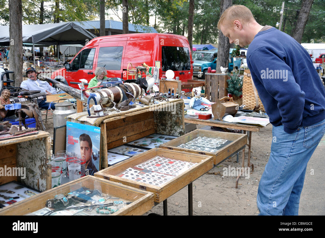 First Monday flea market, Canton, Texas, USA Stock Photo - Alamy