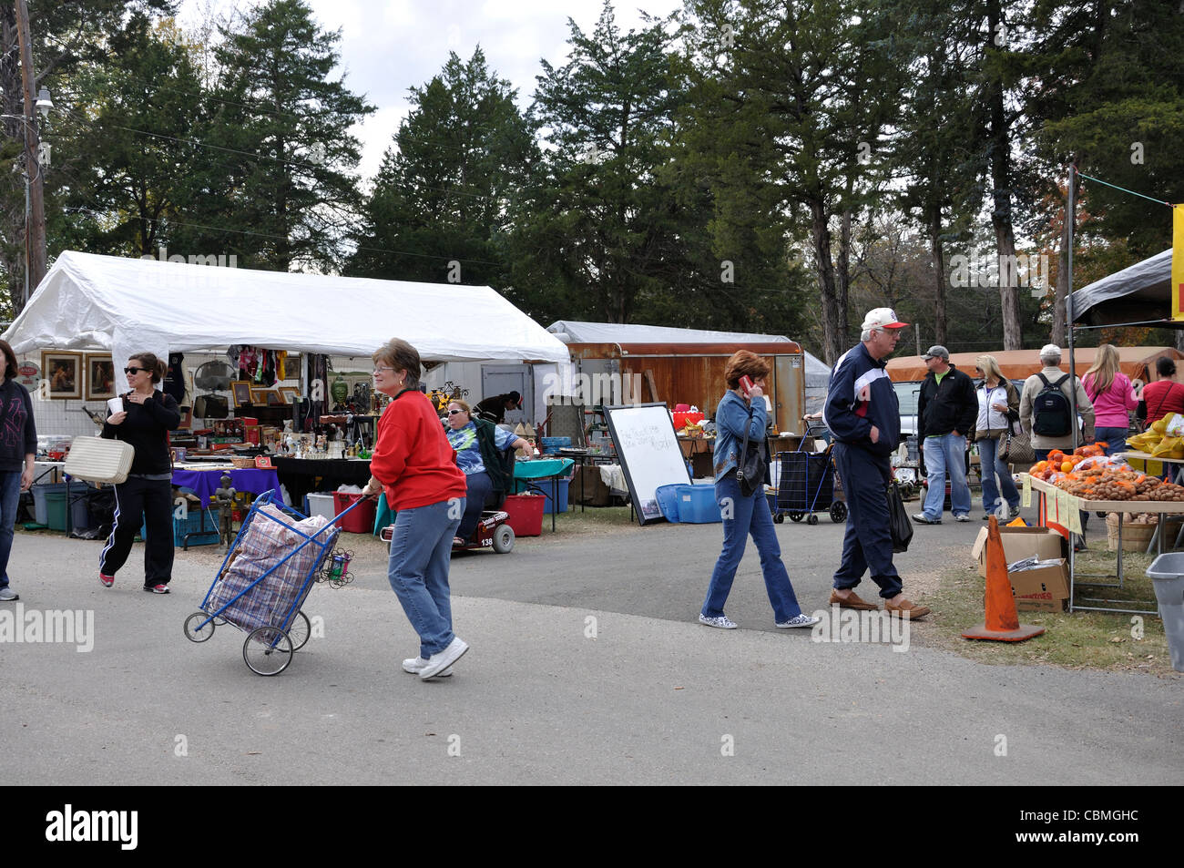 First Monday flea market, Canton, Texas, USA Stock Photo - Alamy