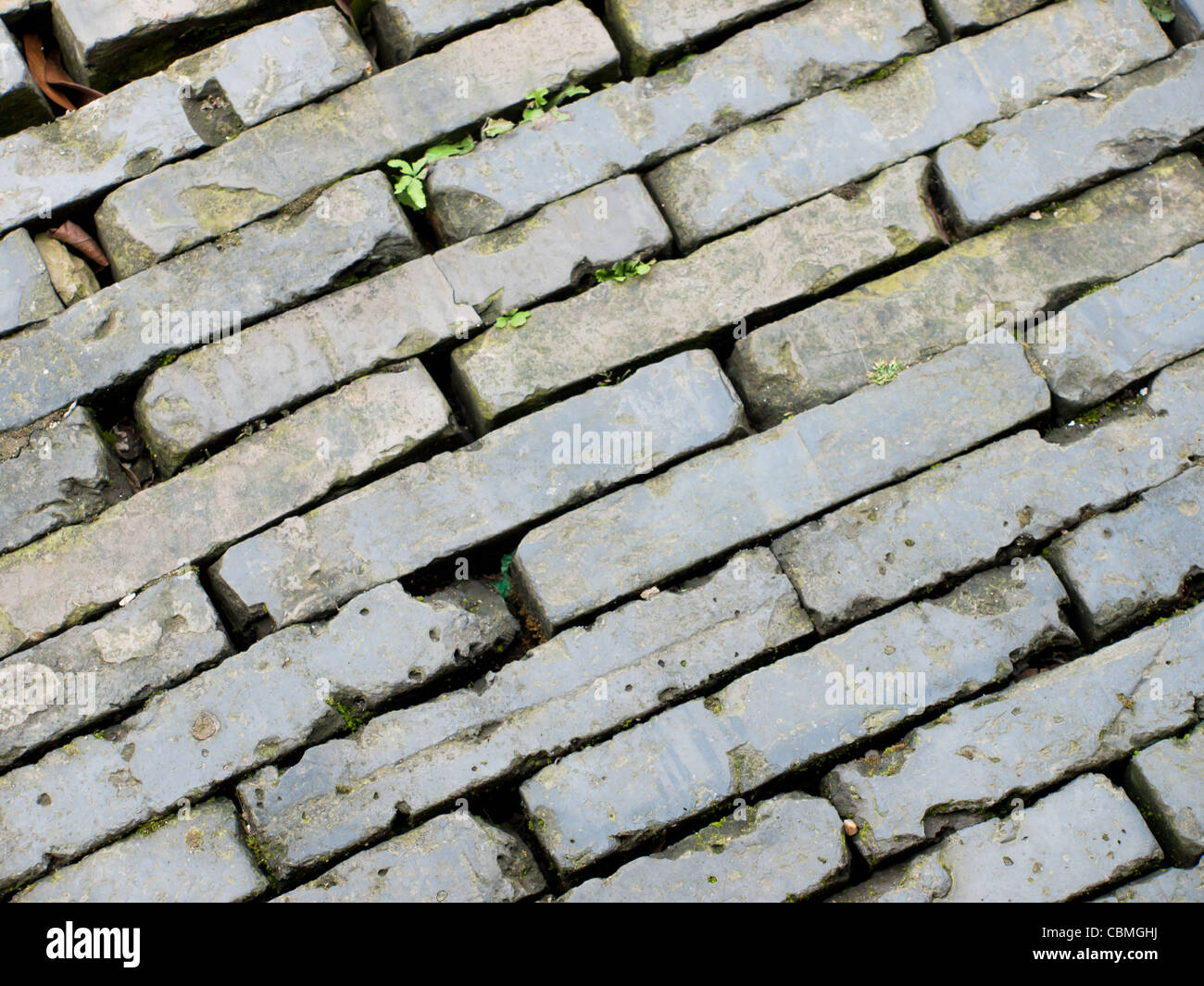 Old paving in chinese village Stock Photo - Alamy