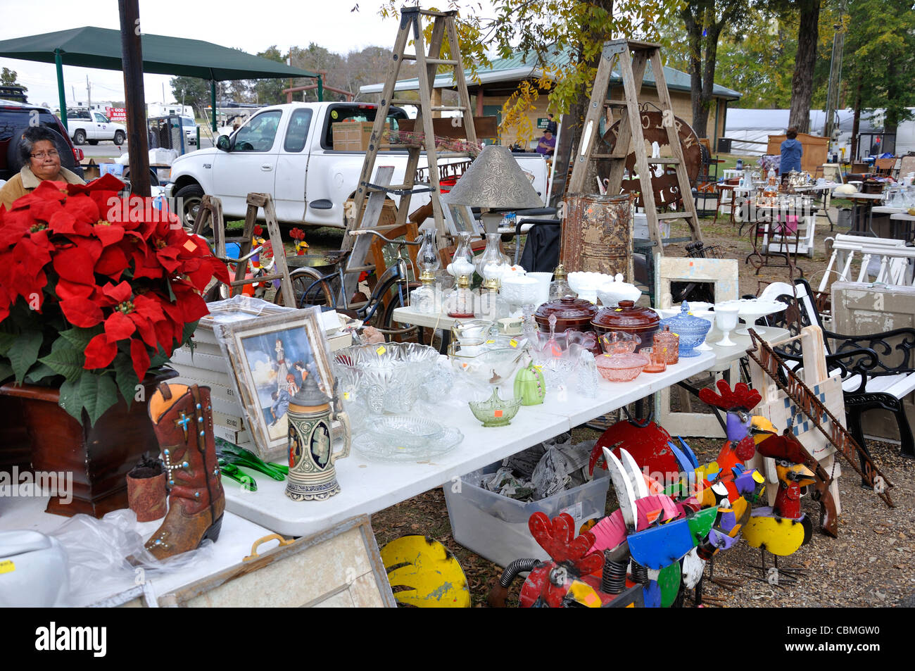 First Monday flea market, Canton, Texas, USA Stock Photo - Alamy