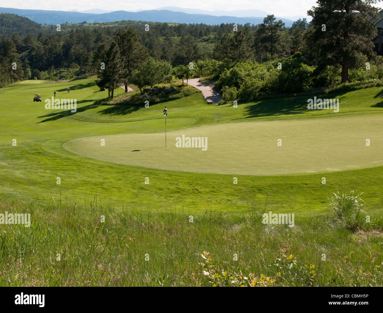Golf course at Castle Rock, Colorado Stock Photo - Alamy
