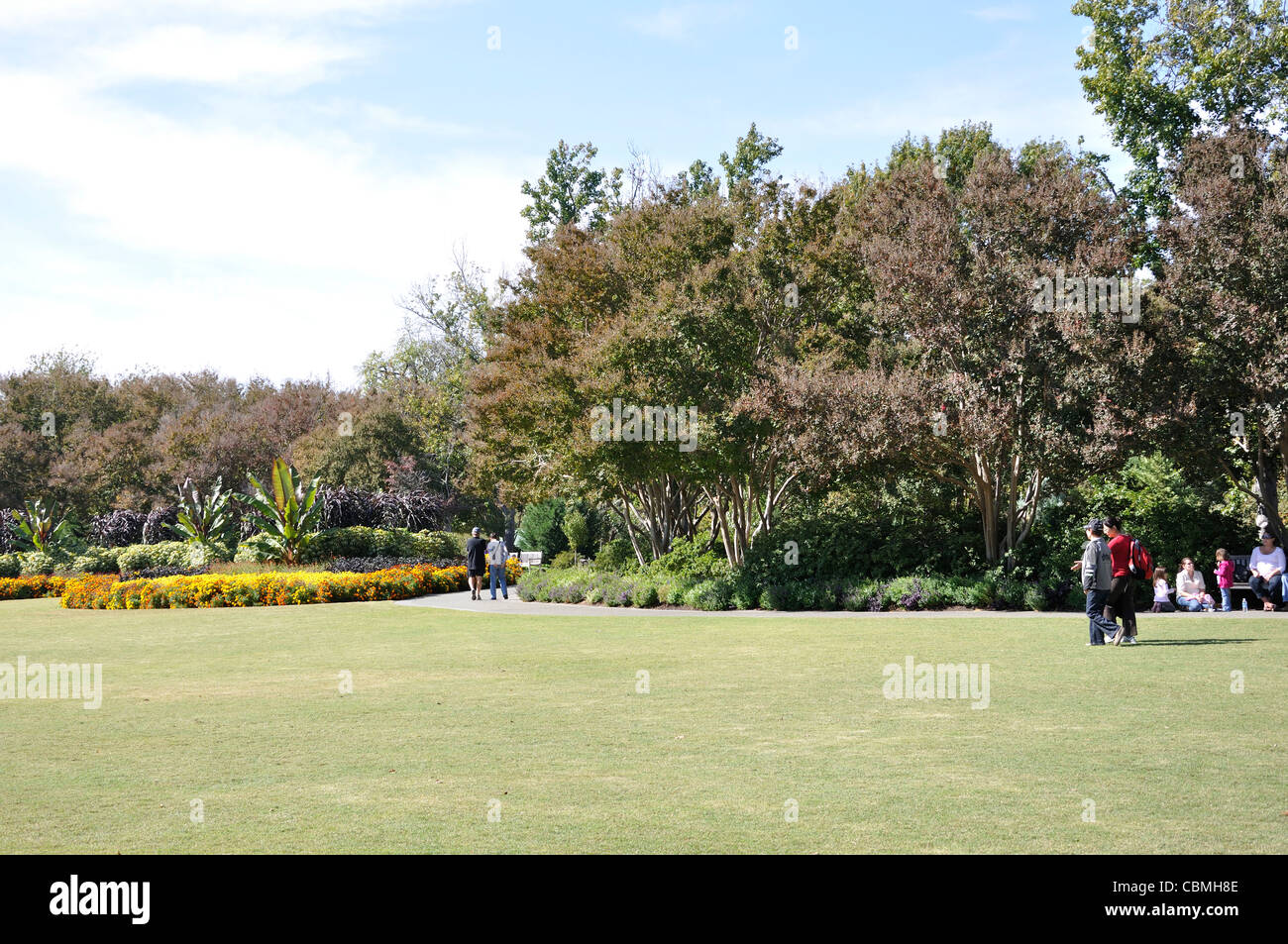 Dallas Arboretum, Texas, USA Stock Photo - Alamy