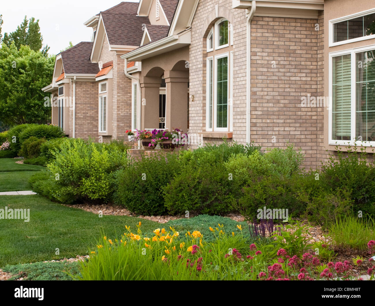 House in neighborhood of Stapleton, Colorado Stock Photo - Alamy