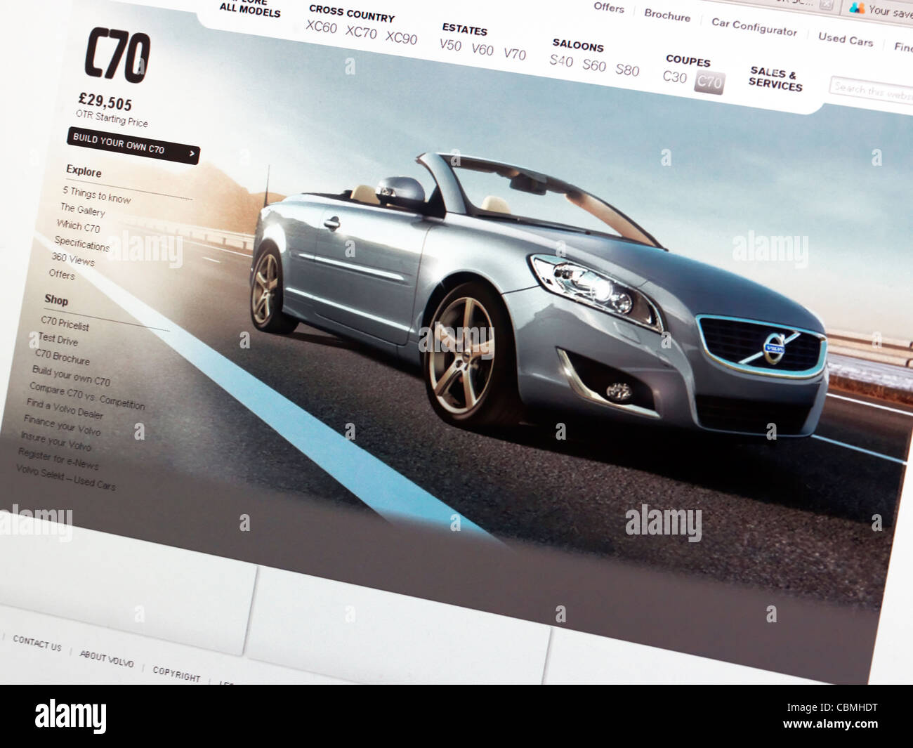 Car advertising volvo hi-res stock photography and images - Alamy