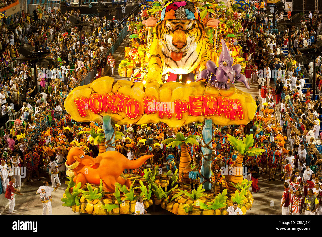 Carnival parade in Sambodromo, is Rio de Janeiro main cultural display ...