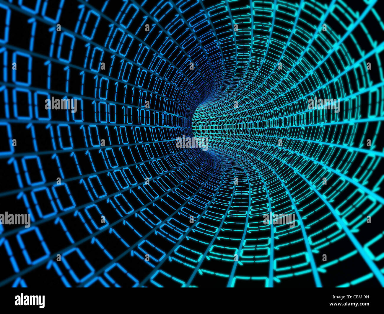 Binary code data digital background Stock Photo - Alamy