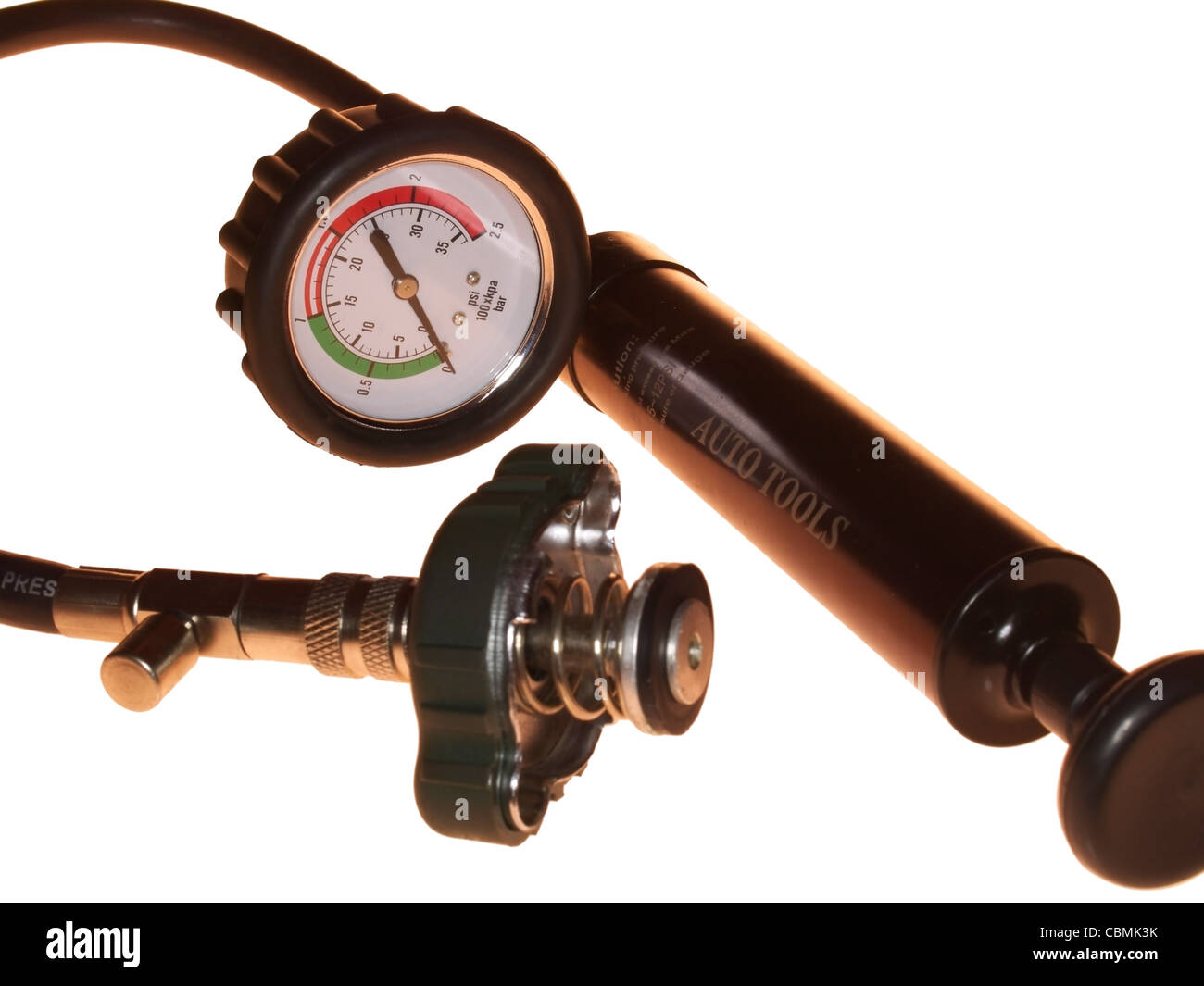 cooling system pressure tester Stock Photo - Alamy