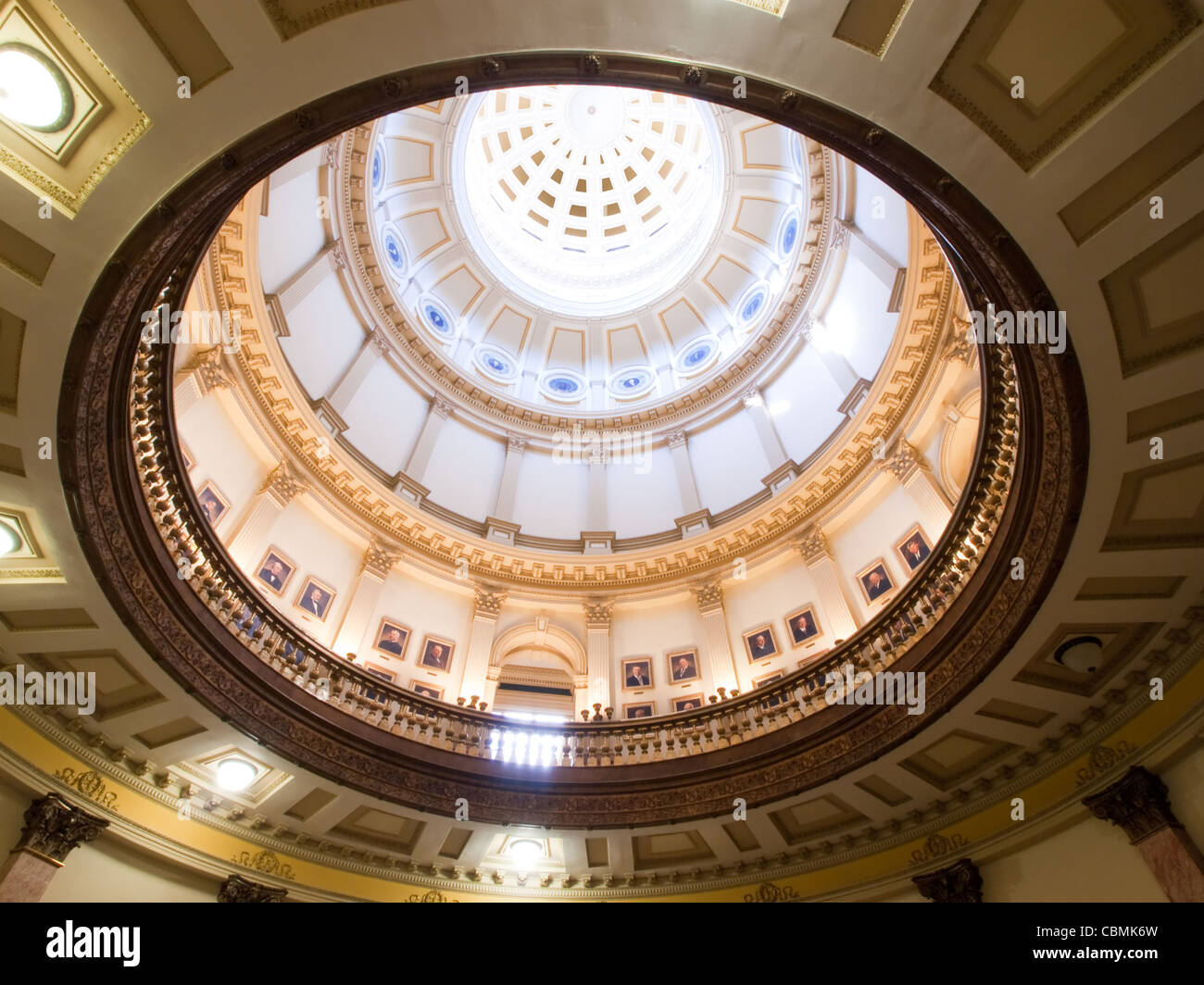 Interior of the Colorado State Capitol Building in Denver Stock Photo ...