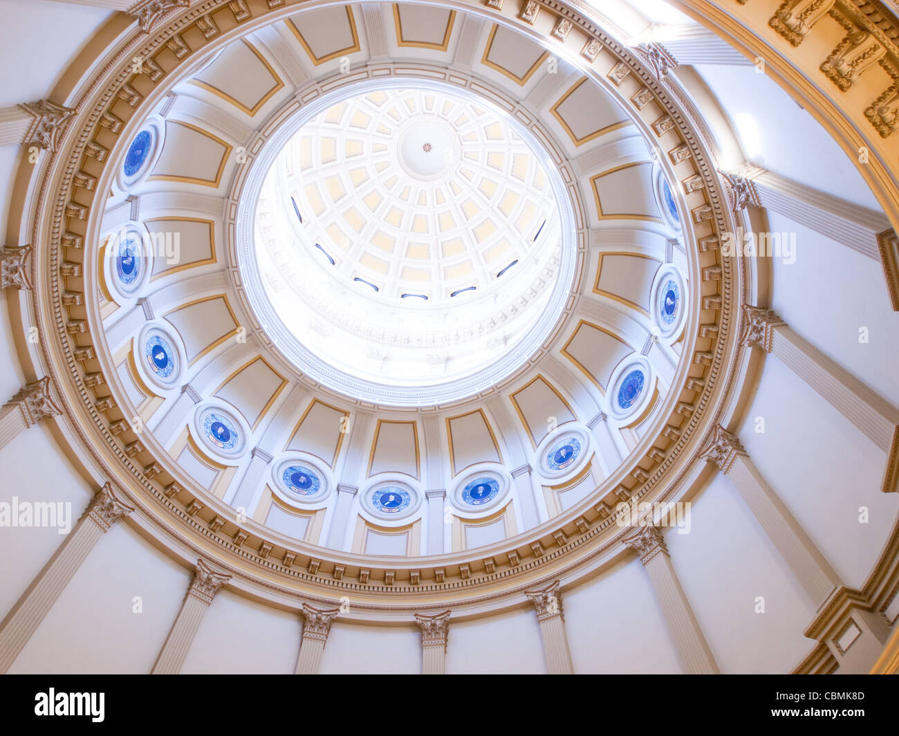 Interior of the Colorado State Capitol Building in Denver Stock Photo ...