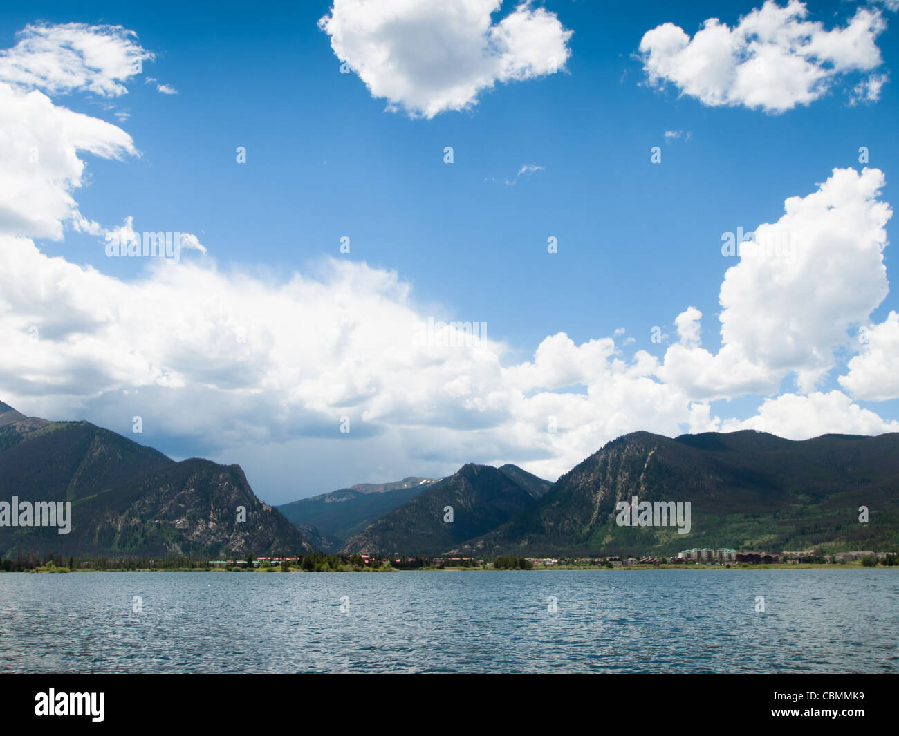Lake Dillon in the summer Stock Photo - Alamy