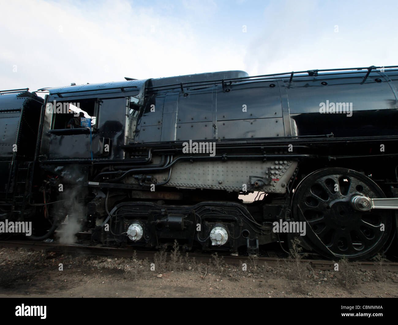 Steam Locomotive No. 844 of Union Pacific Railroad Stock Photo - Alamy