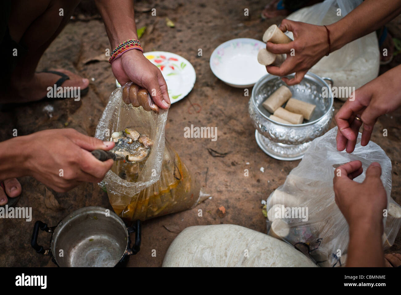Thai soldiers checkpoint in hi-res stock photography and images - Alamy