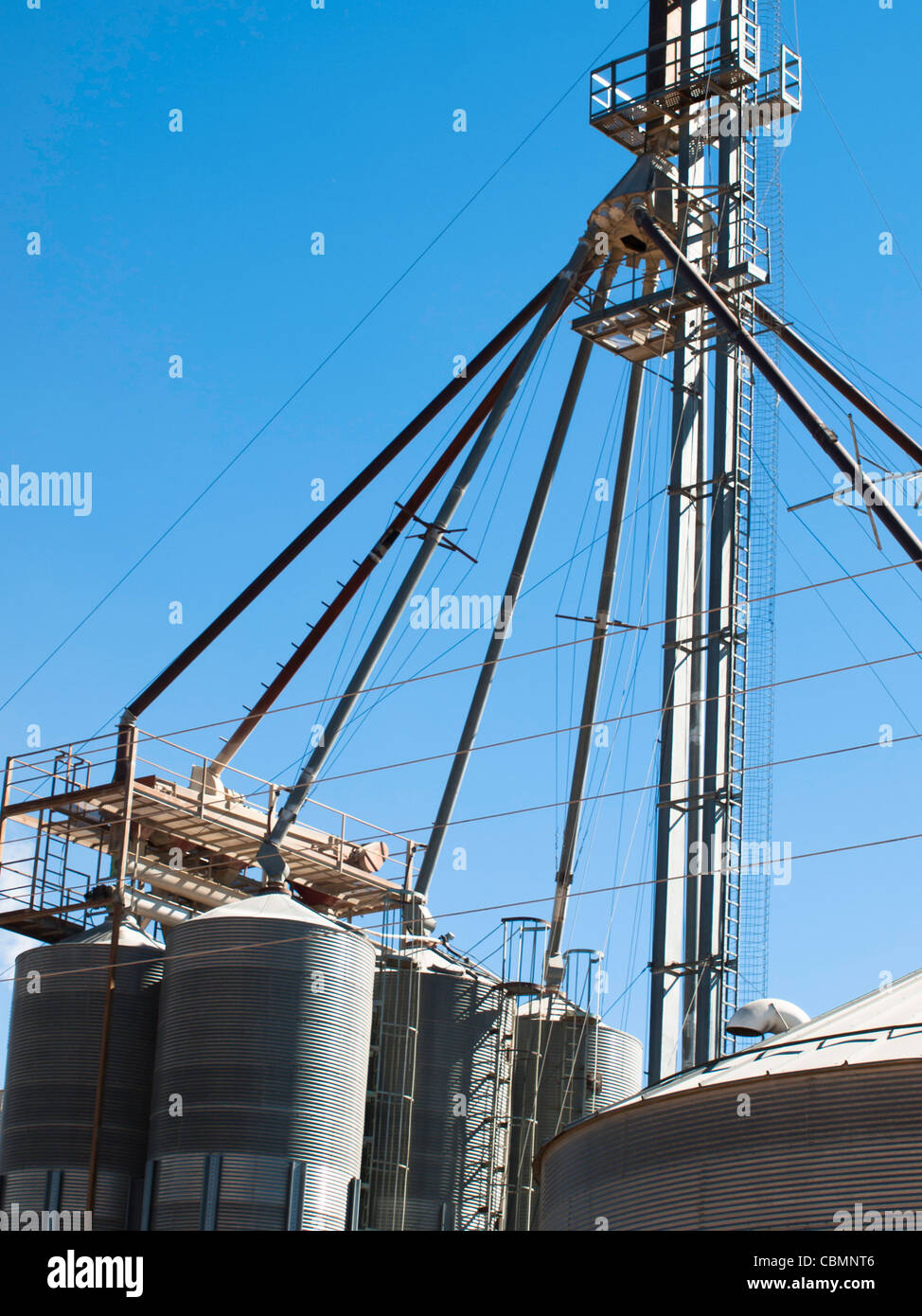 Animal feed factory in northern Colorado Stock Photo - Alamy