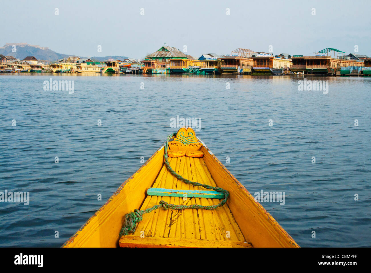 COuntry boat in Dal Lake Srinagar Stock Photo - Alamy