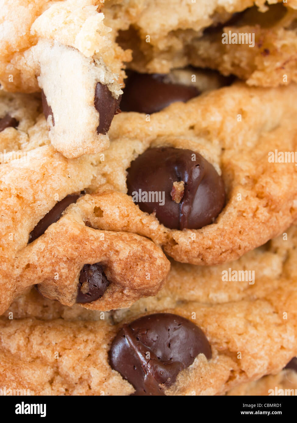 Stack of homemade chocolate chip cookies Stock Photo - Alamy