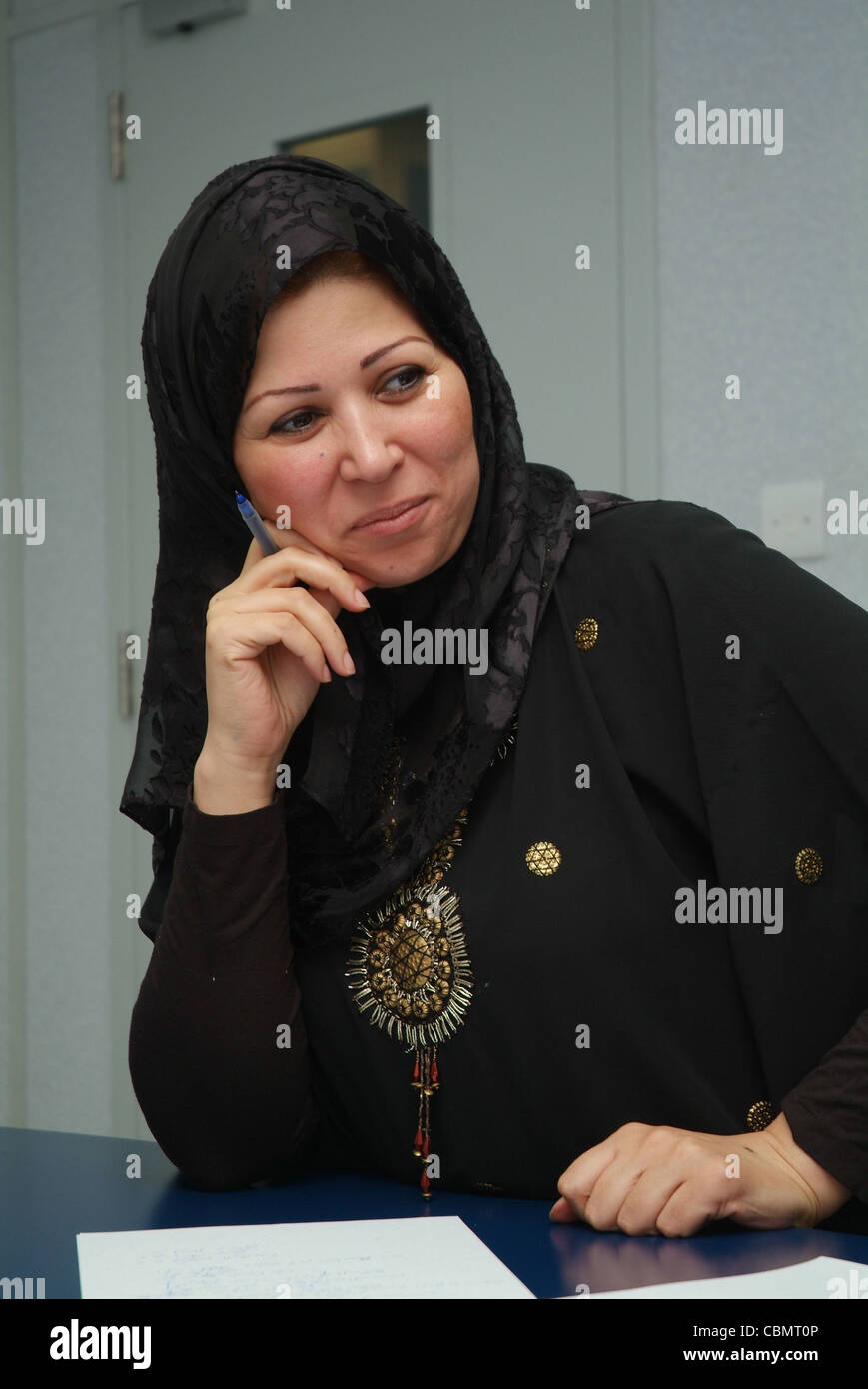 A news planning meeting at Al Jazeera Television (arabic channel ...