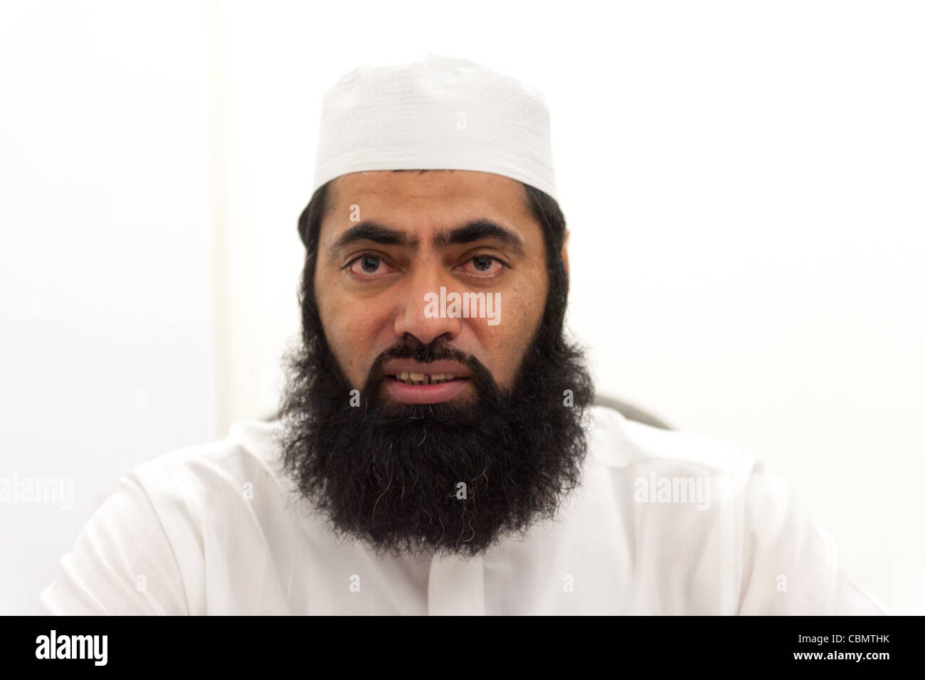 Mufti Muhammad Arshad, Chief Imam of Hong Kong, in his office Stock ...