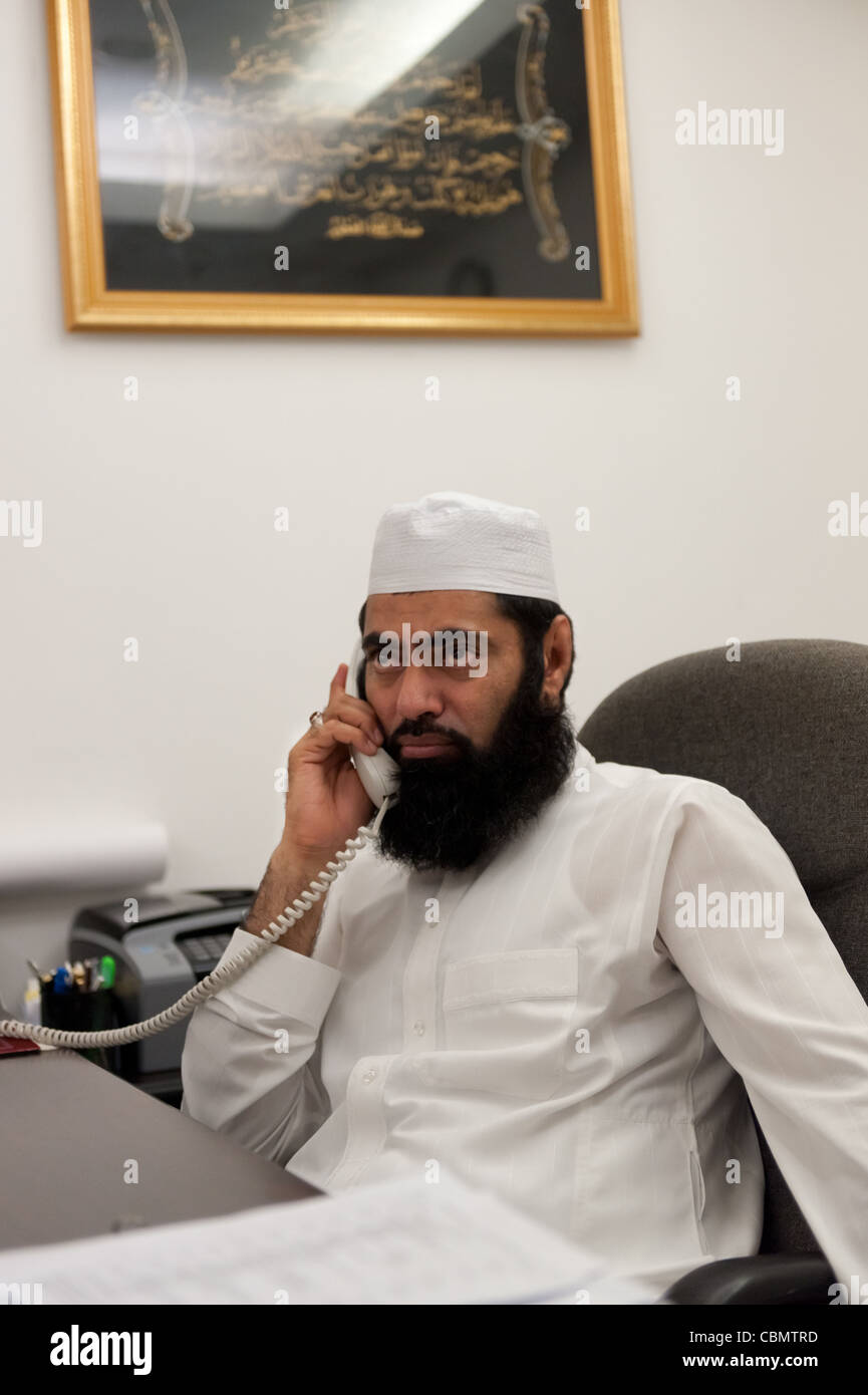 Mufti Muhammad Arshad, Chief Imam of Hong Kong, in his office Stock ...