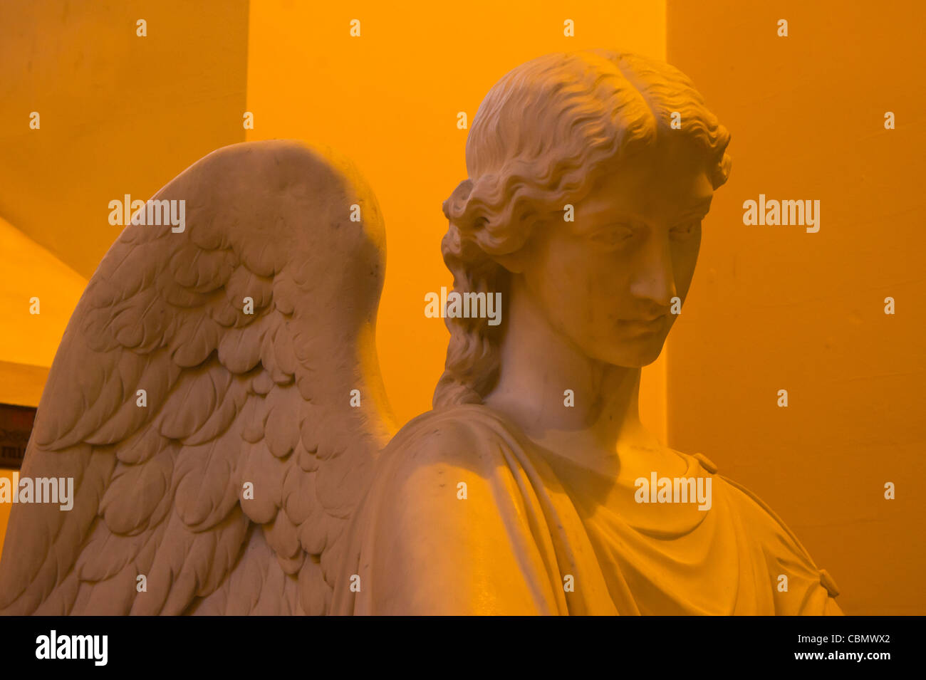 St Andrews Cathedral, angel, Inverness, Highland Region, Scotland Stock ...