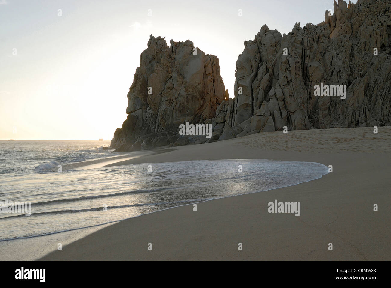 Lovers Beach near Cabo San Lucas, Baja California, Mexico Stock Photo ...