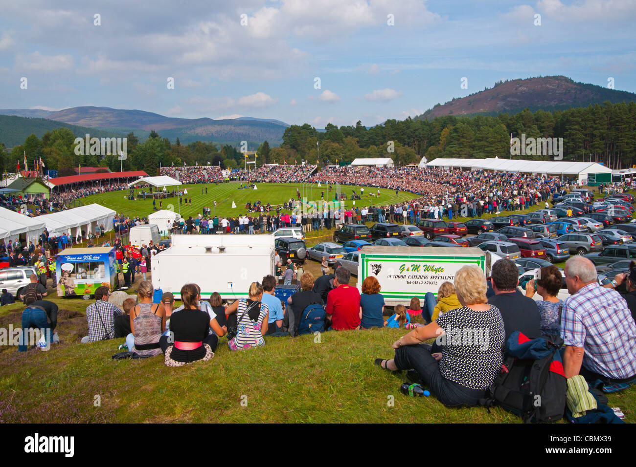 Braemar Highland gathering, Aberdeenshire, Scotland Stock Photo - Alamy