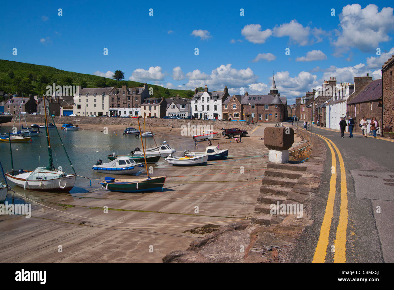 Stonehaven harbour aberdeenshire scotland hi-res stock photography and ...