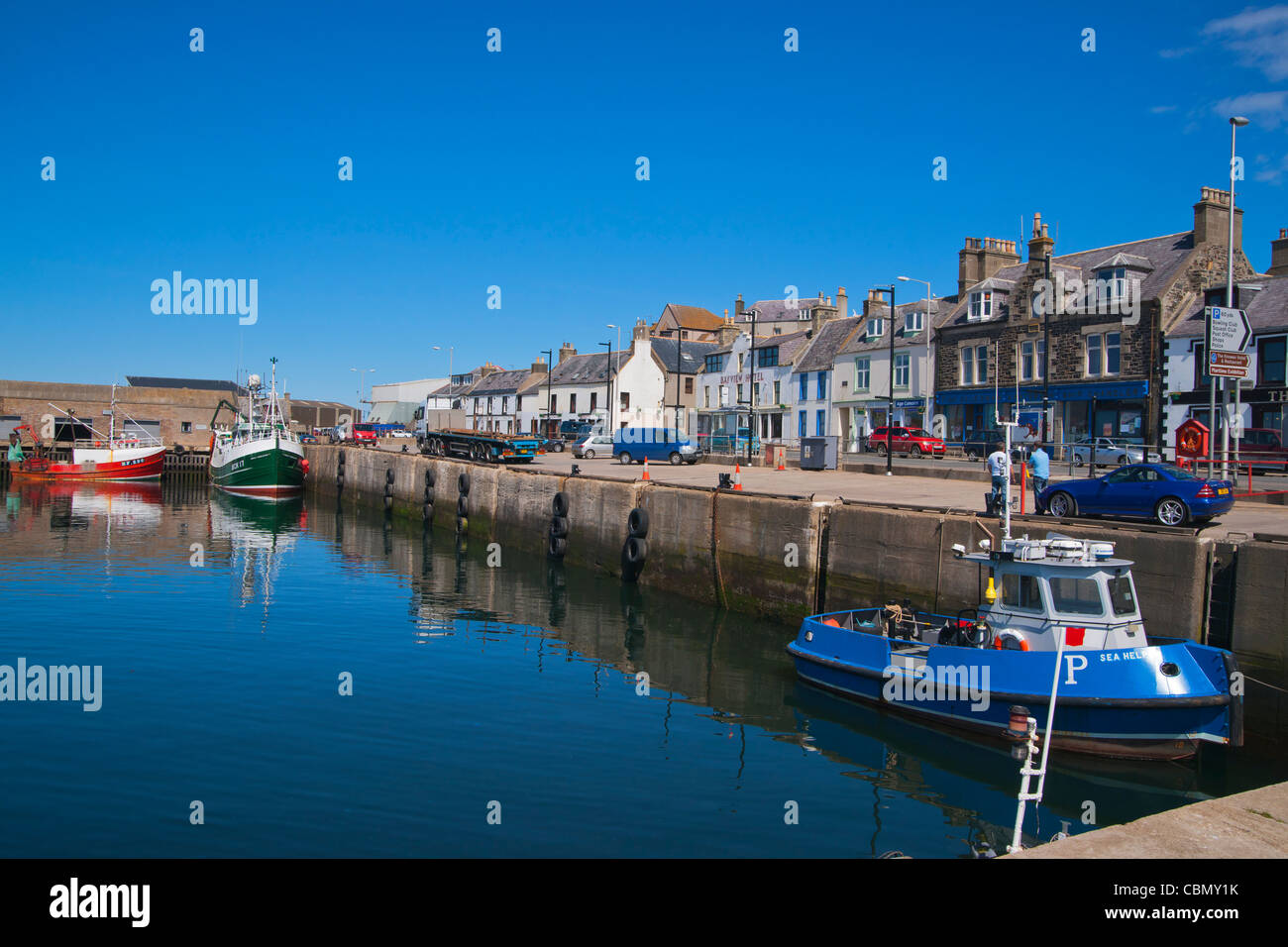 Macduff harbour hi-res stock photography and images - Alamy