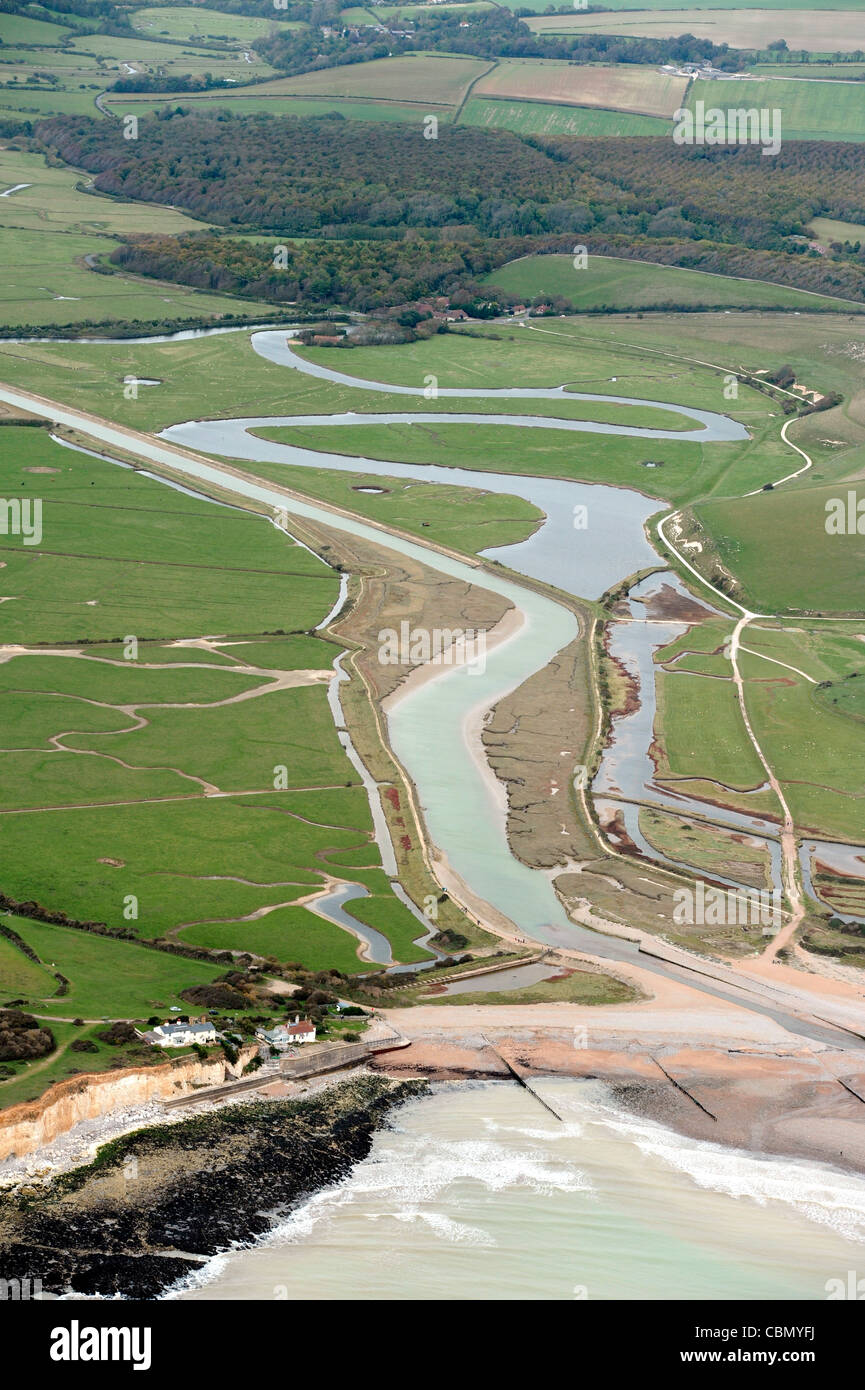 Cuckmere river aerial hi-res stock photography and images - Alamy