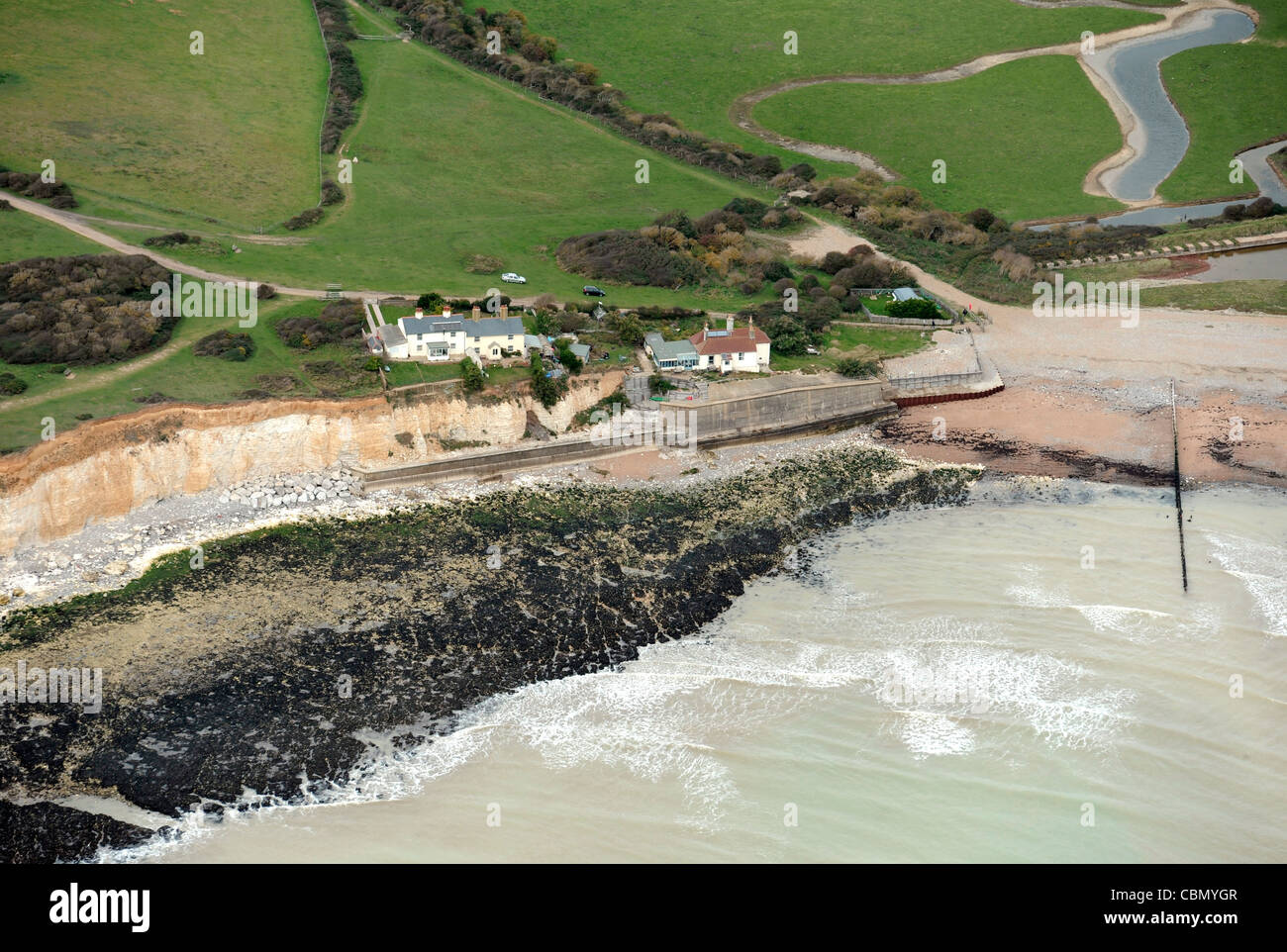 Cuckmere river aerial hi-res stock photography and images - Alamy
