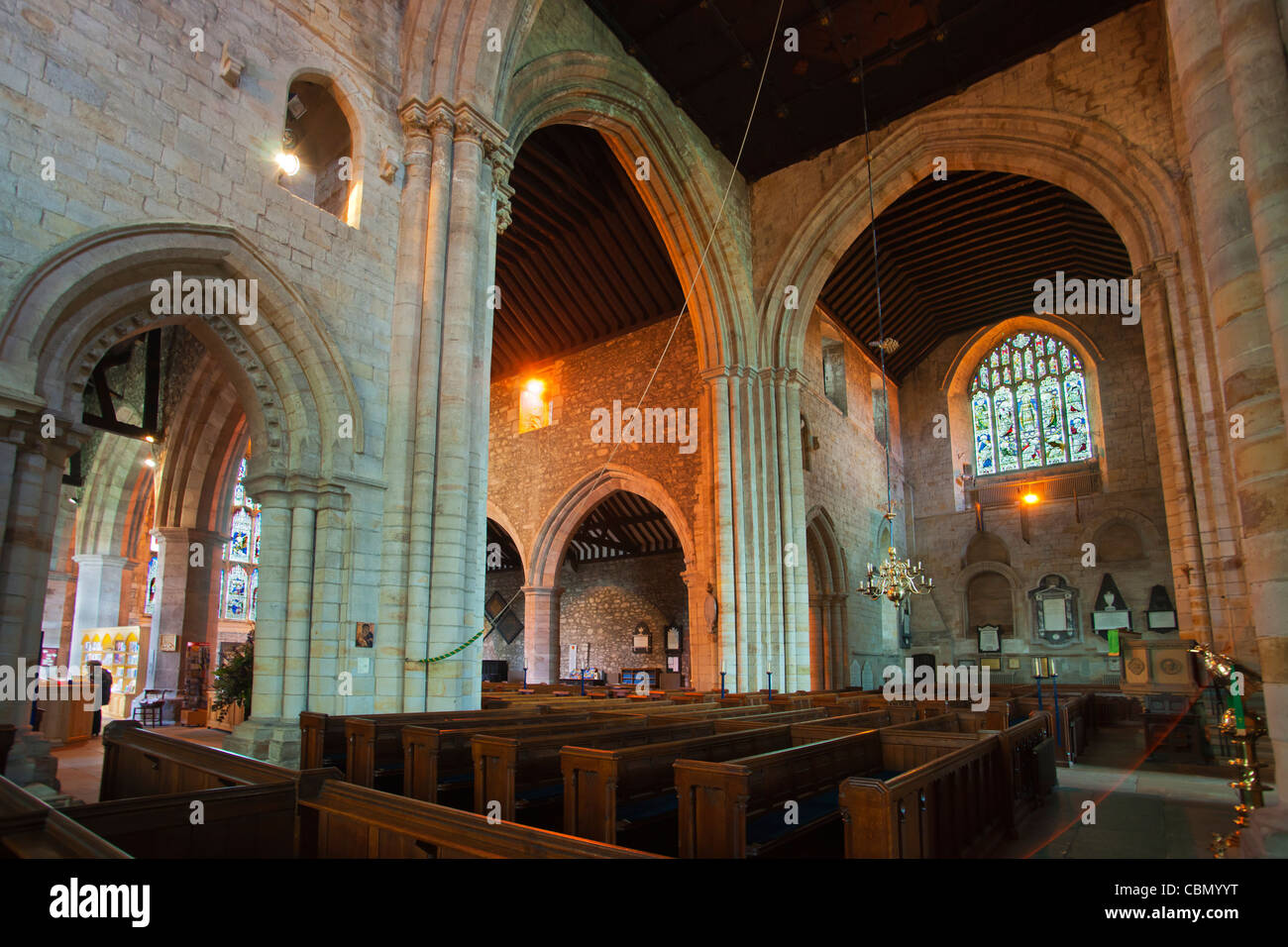 Cartmel Priory, Grange over Sands, Lake district, Cumbria, England ...