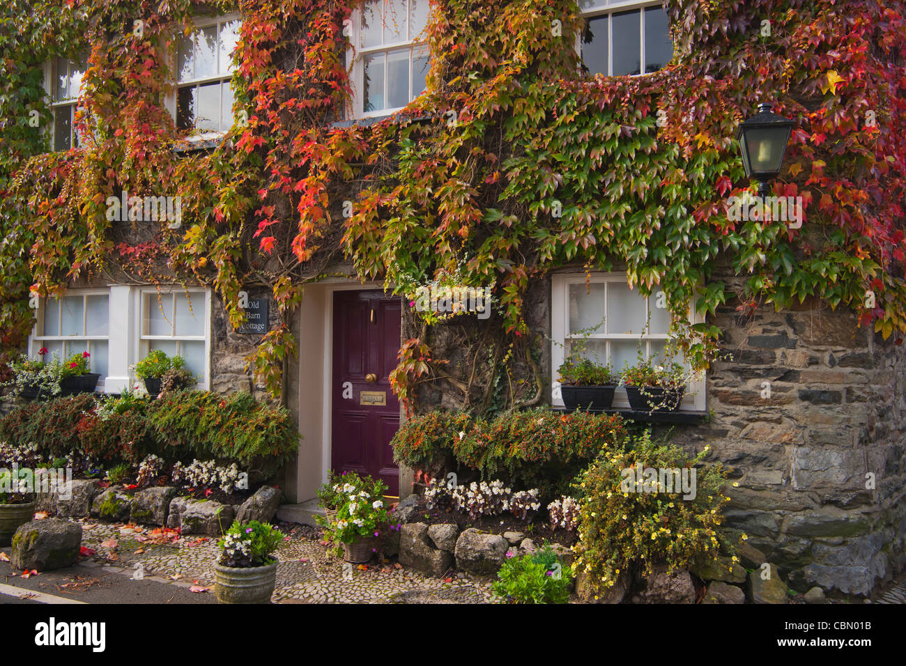 Cartmel village, Grange over Sands, Lake district, Cumbria, England ...