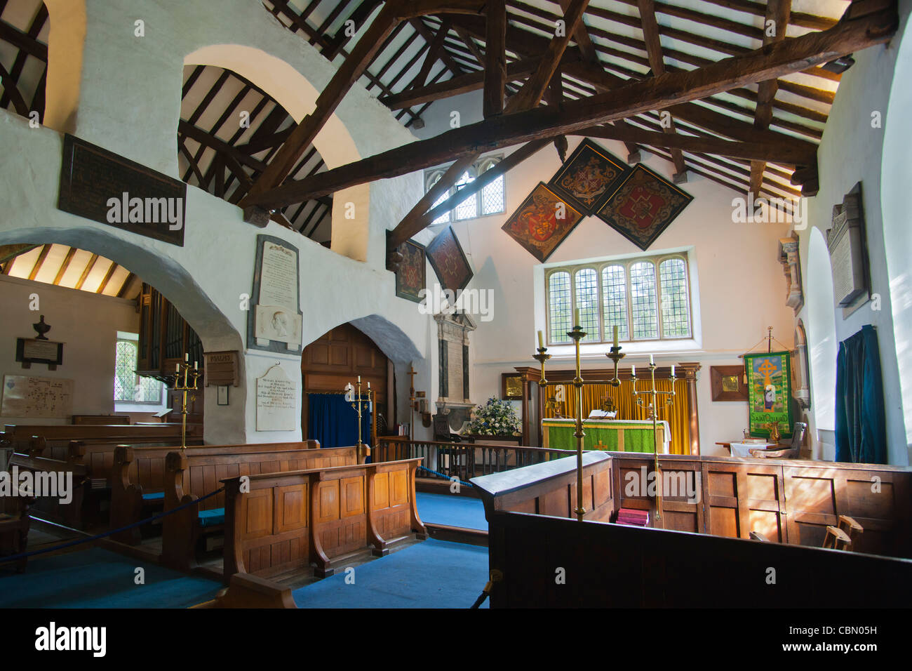 St oswalds church grasmere hi-res stock photography and images - Alamy