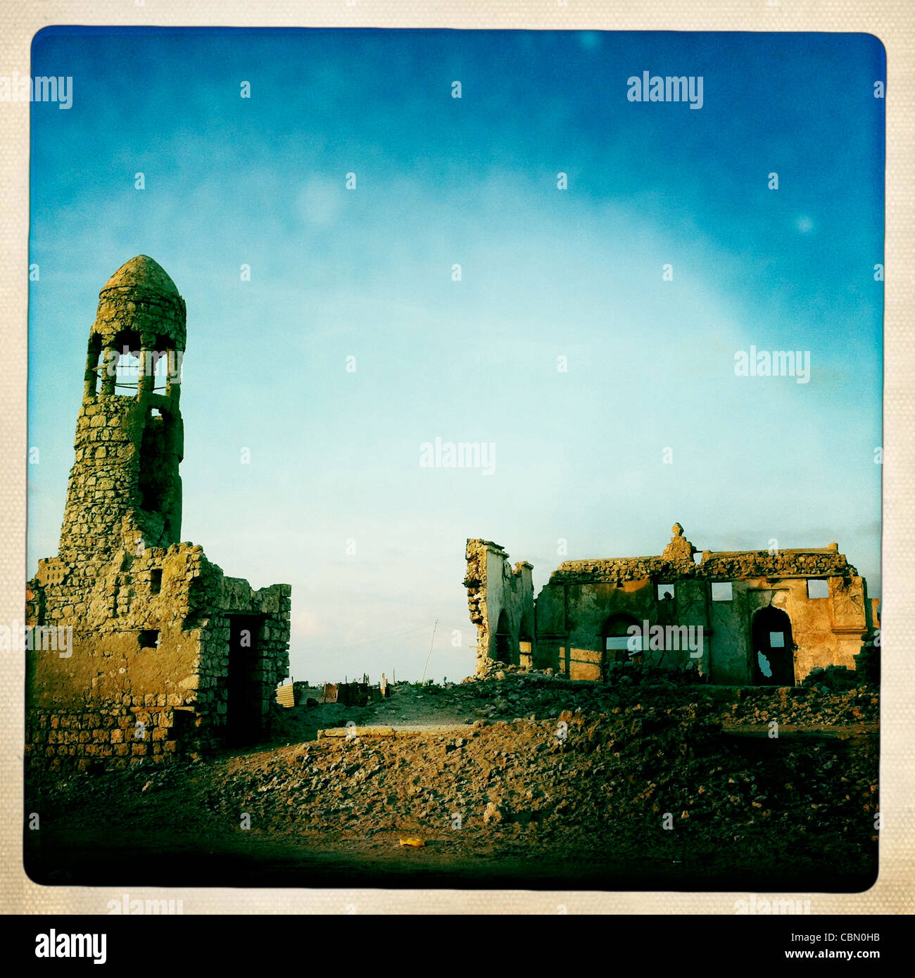 Zeila Mosque Ruins In Zeila Somaliland Stock Photo - Alamy