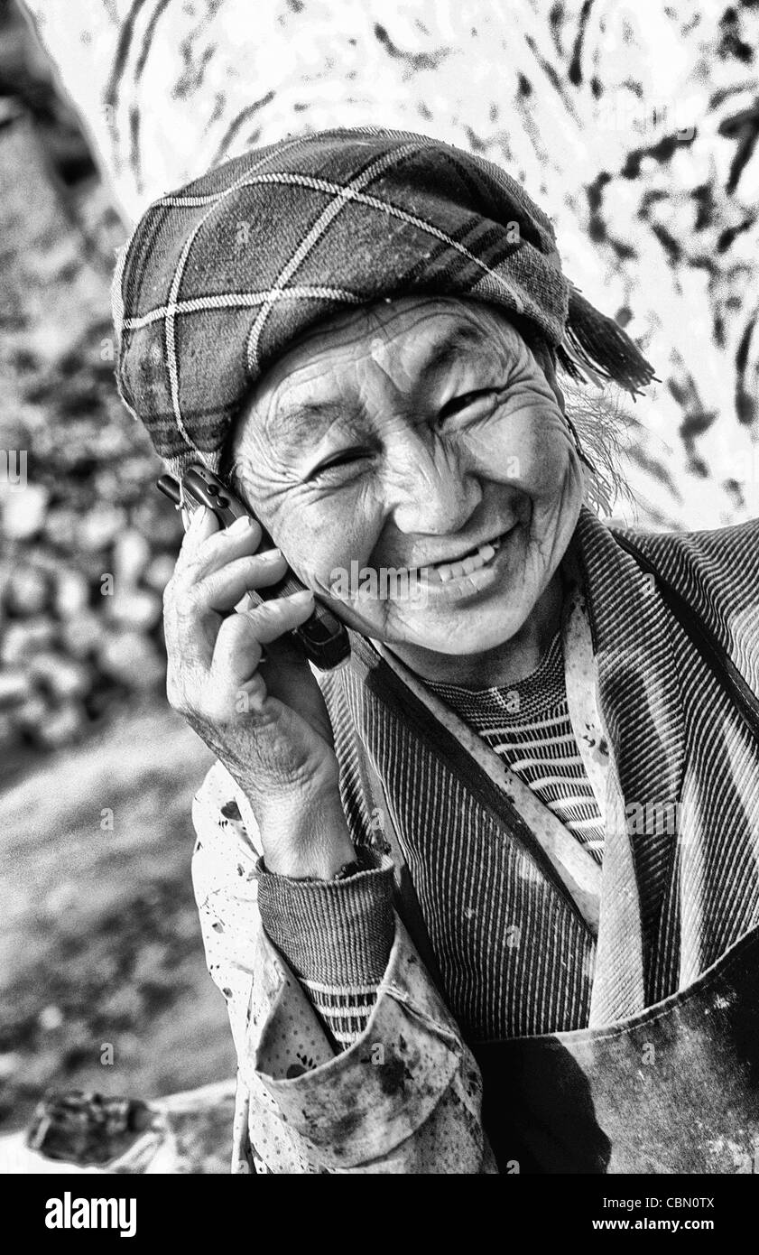 Rural tibet Black and White Stock Photos & Images - Alamy