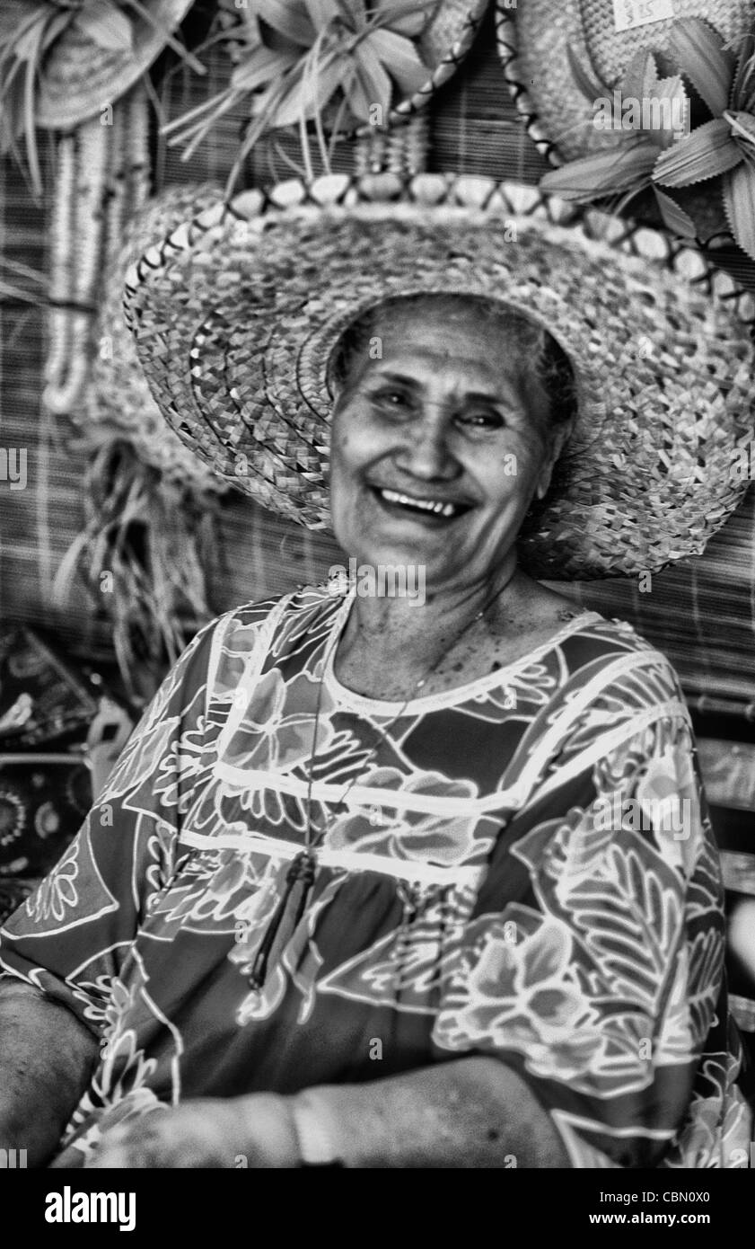French polynesia native Black and White Stock Photos & Images - Alamy